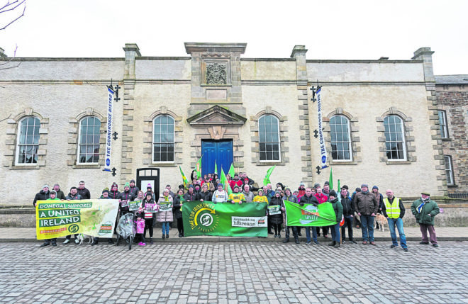 Hundreds take part in ‘Walk for Irish Unity’ | We Are Tyrone