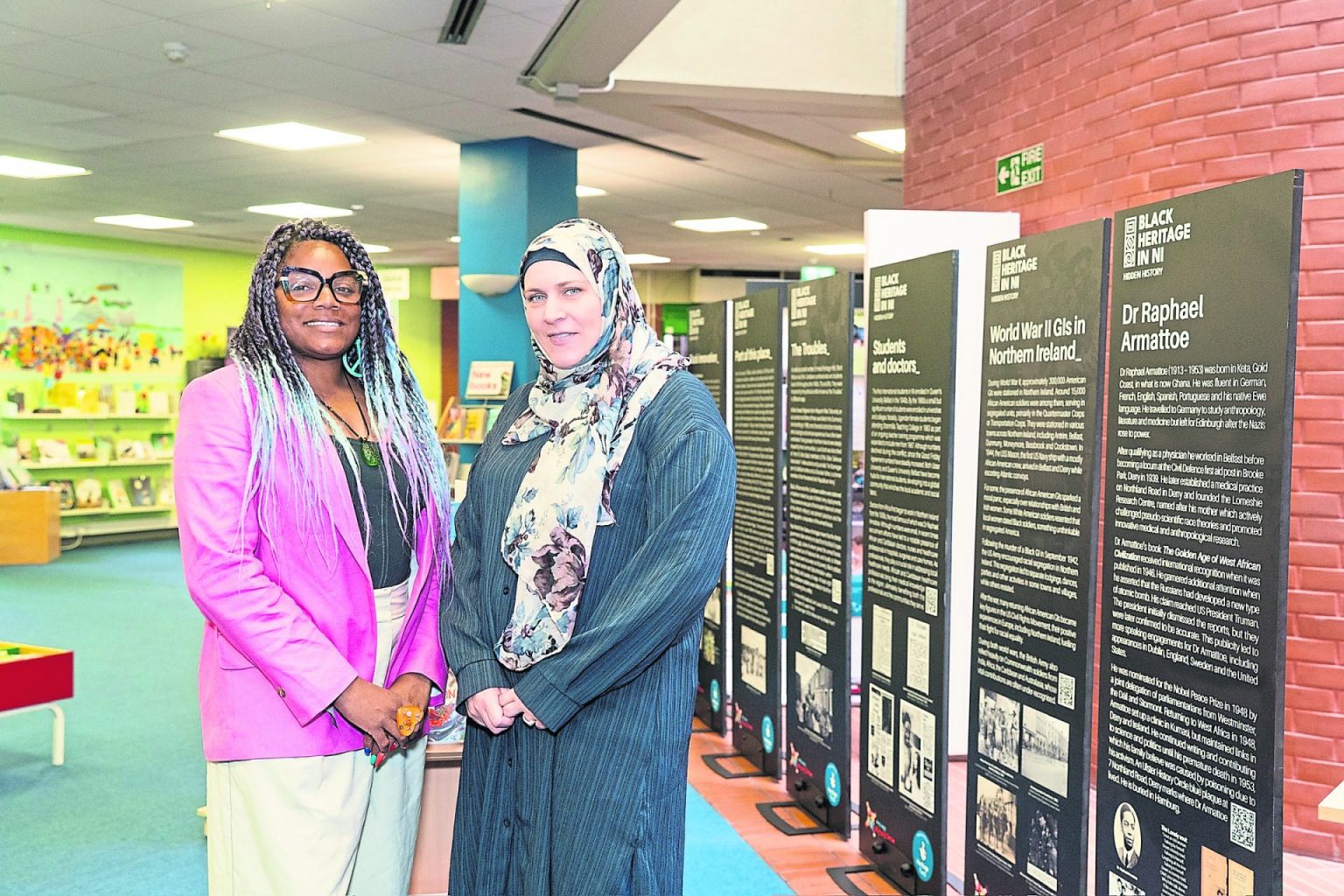 Unique Strabane exhibition explores black heritage | We Are Tyrone
