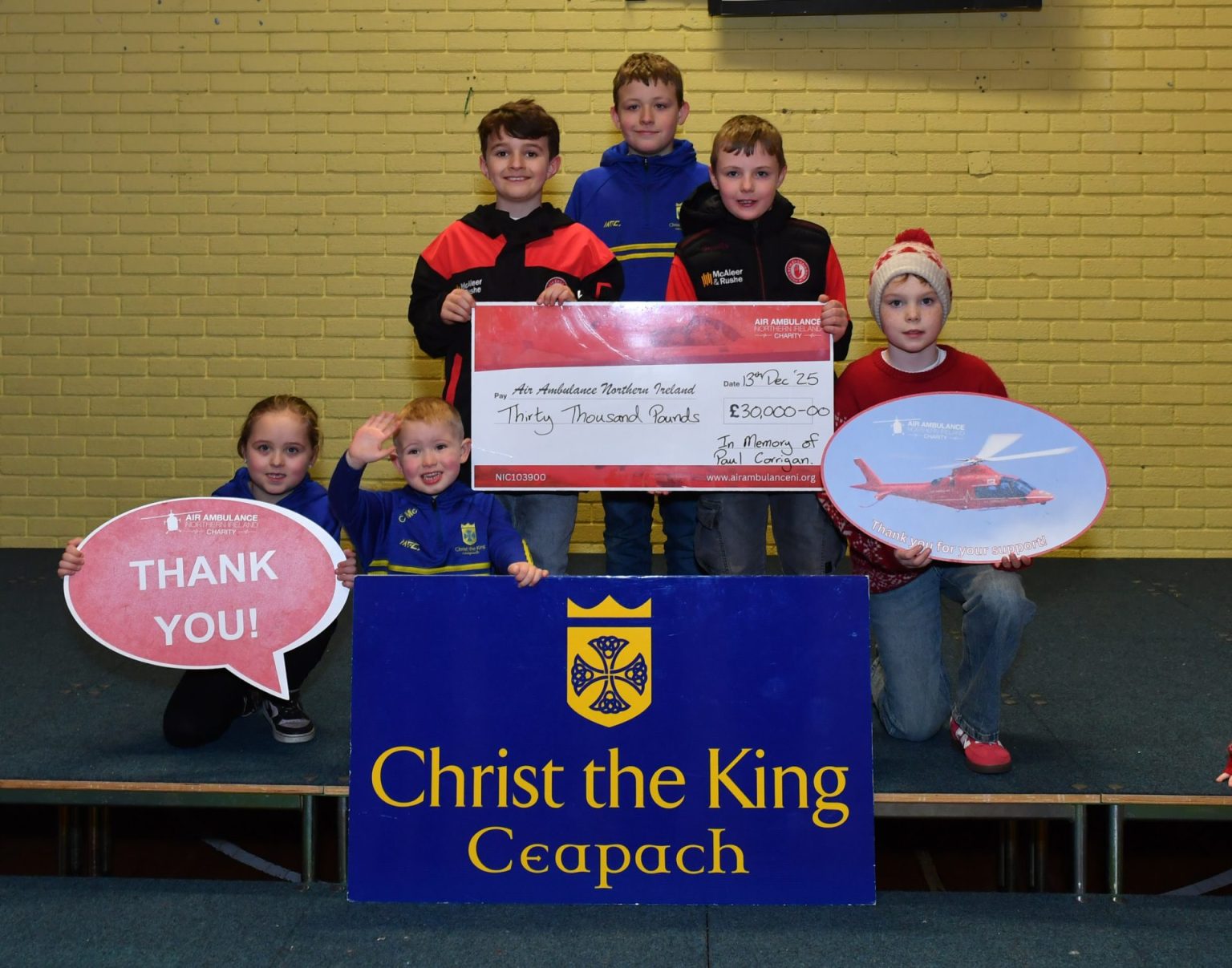 £30,000 raised for Air Ambulance in memory of Omagh man | We Are Tyrone